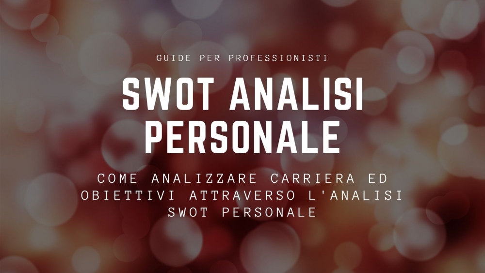 SWOT analisi personale